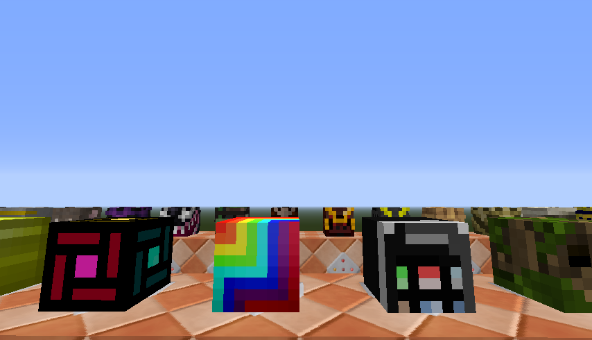 Collection of heads Minecraft Map