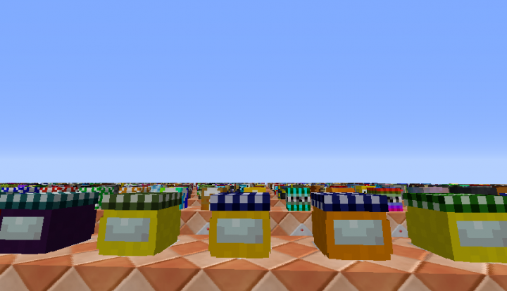 Collection of heads Minecraft Map