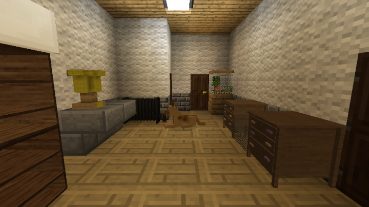 Realife House whit Modpack link in the discription! V1.7.10 Minecraft Map