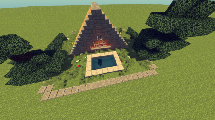 Little House on the ground Minecraft Map