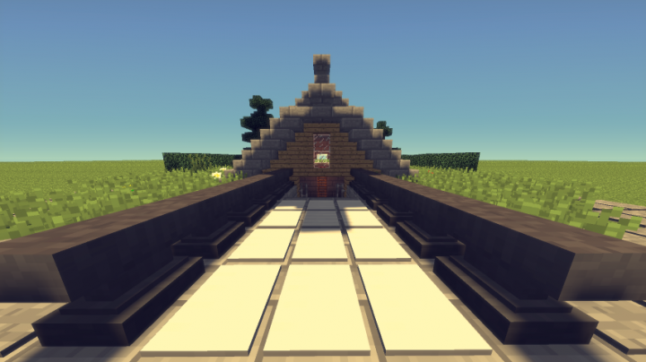 Little House on the ground Minecraft Map