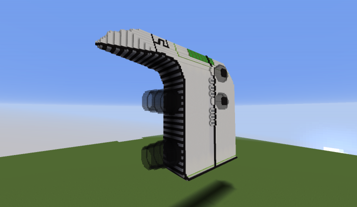 Futuristic Space Ship Minecraft Map