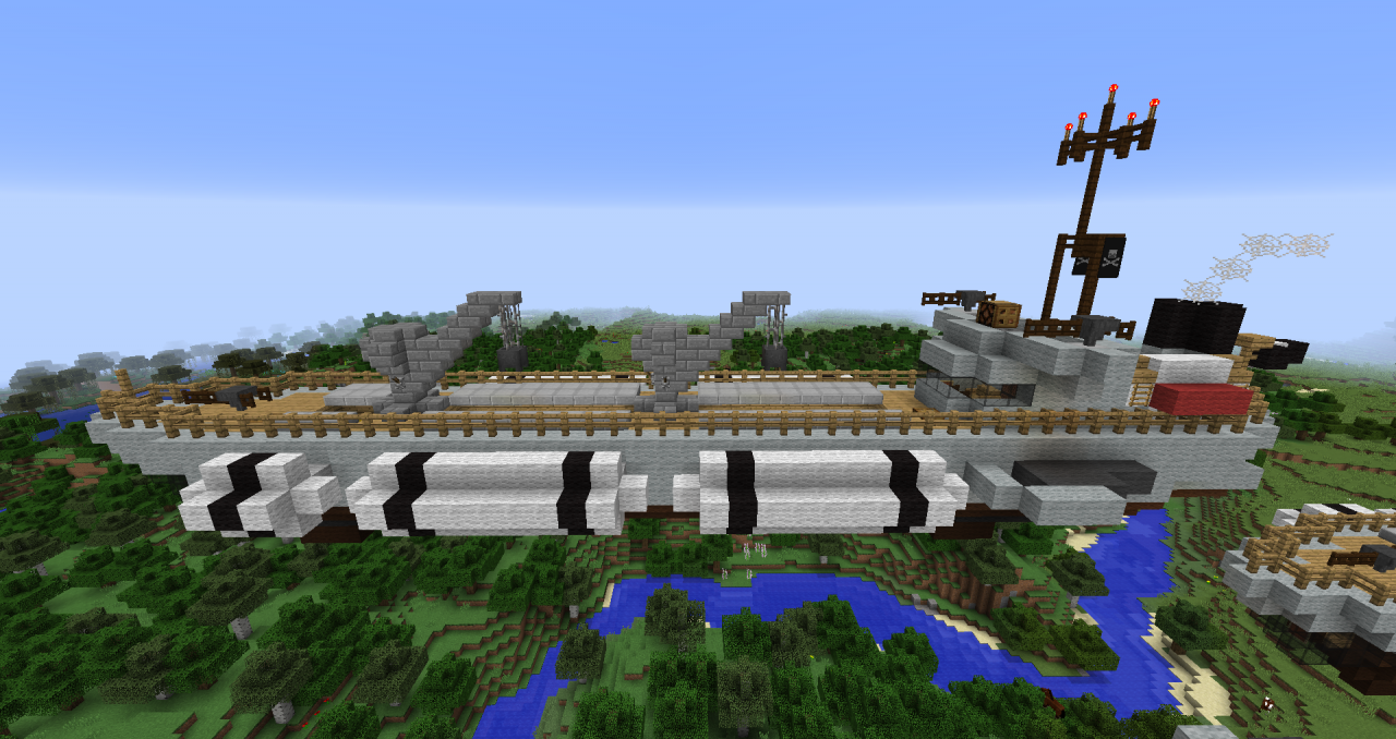 Freedom- Class Airship Freighter Minecraft Map