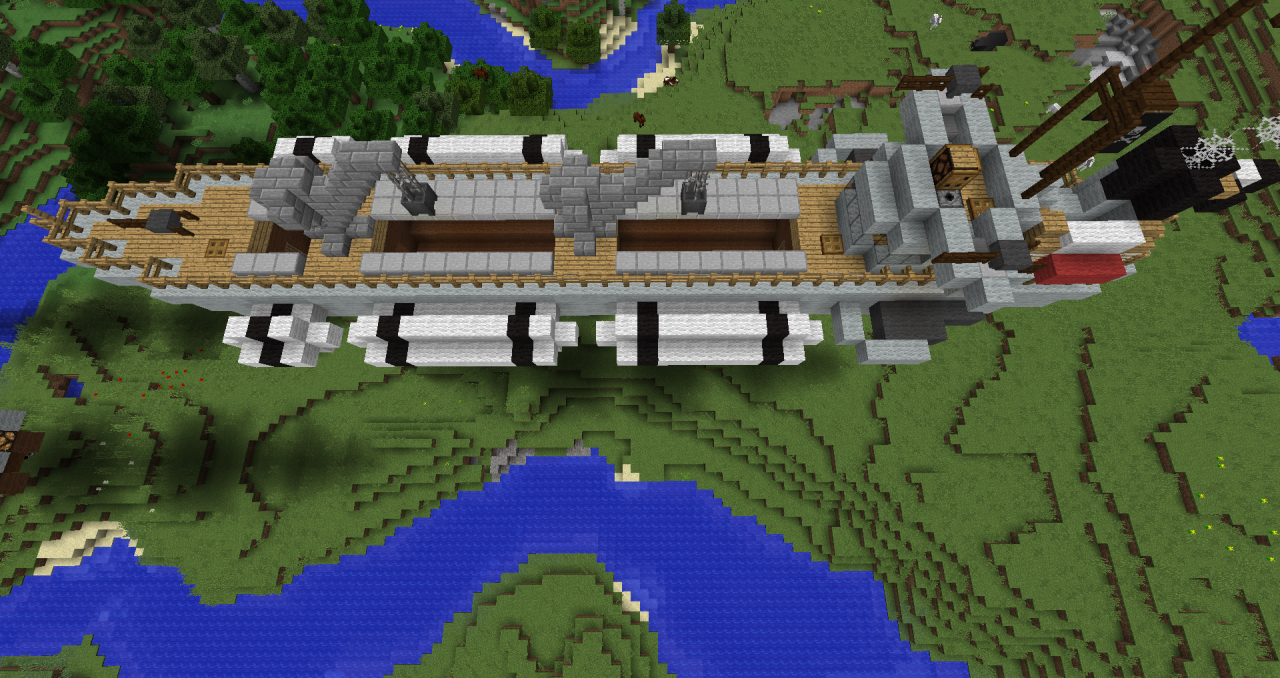 Freedom- Class Airship Freighter Minecraft Map