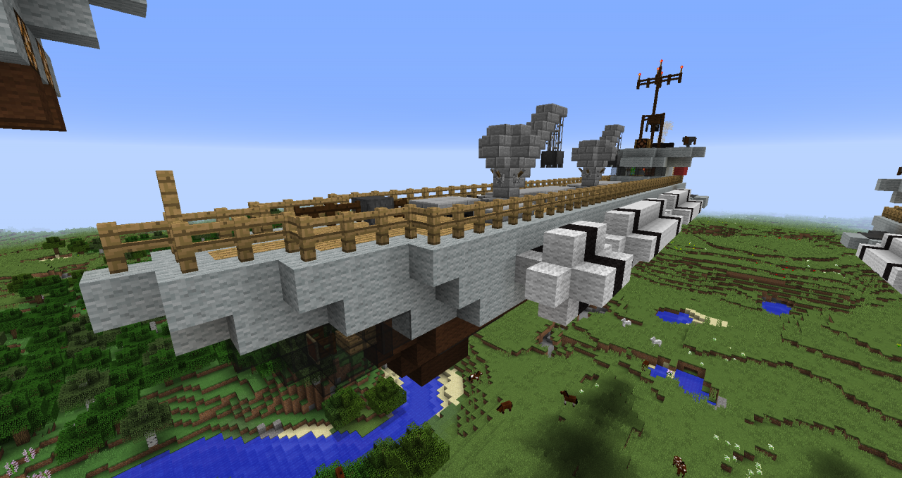 Freedom- Class Airship Freighter Minecraft Map