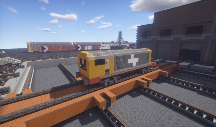 British Railroad Vehicles - Pack 3 Minecraft Map