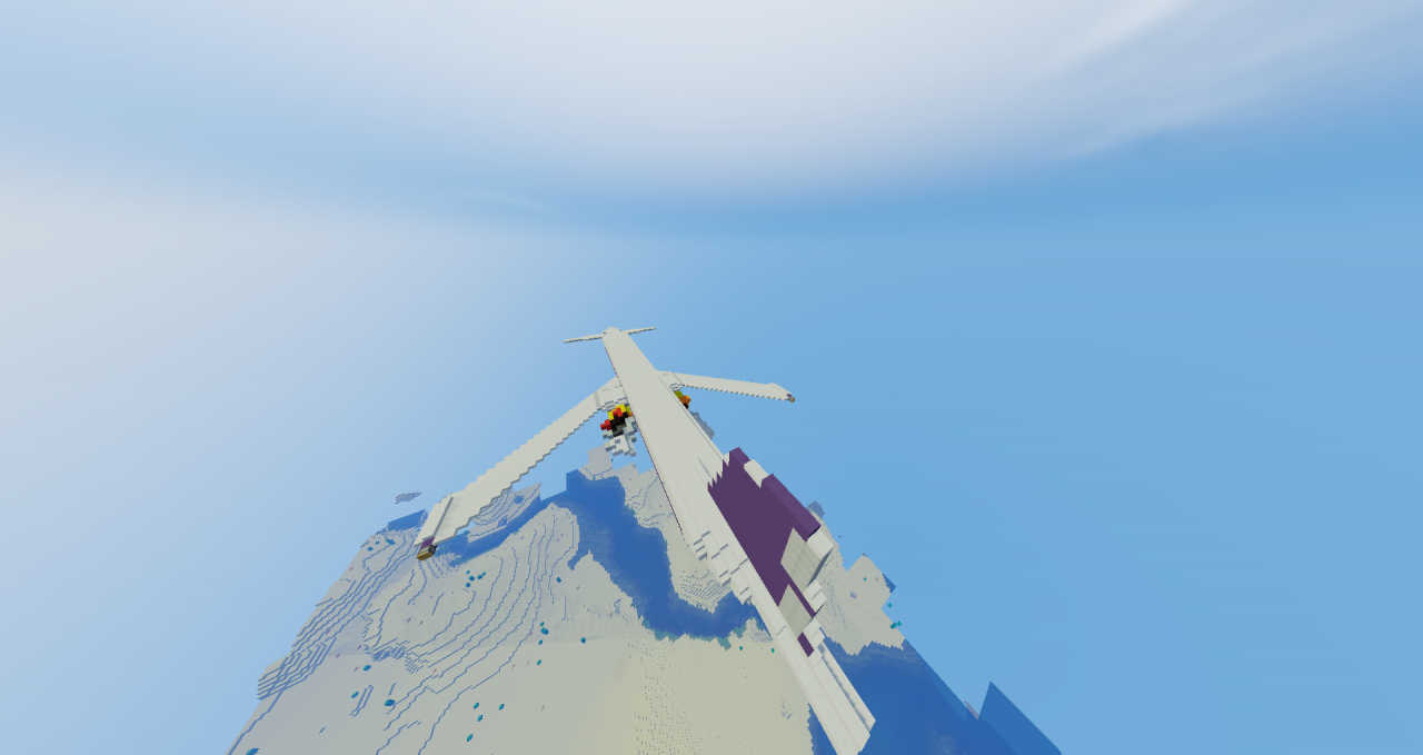 Supersonic Airliner Mk.2 | Aircraft collection by Wooouh | Number (4) Minecraft Map