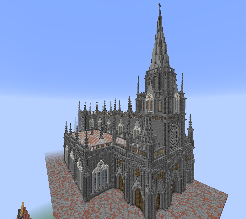 Las Lajos Cathedral Minecraft Map