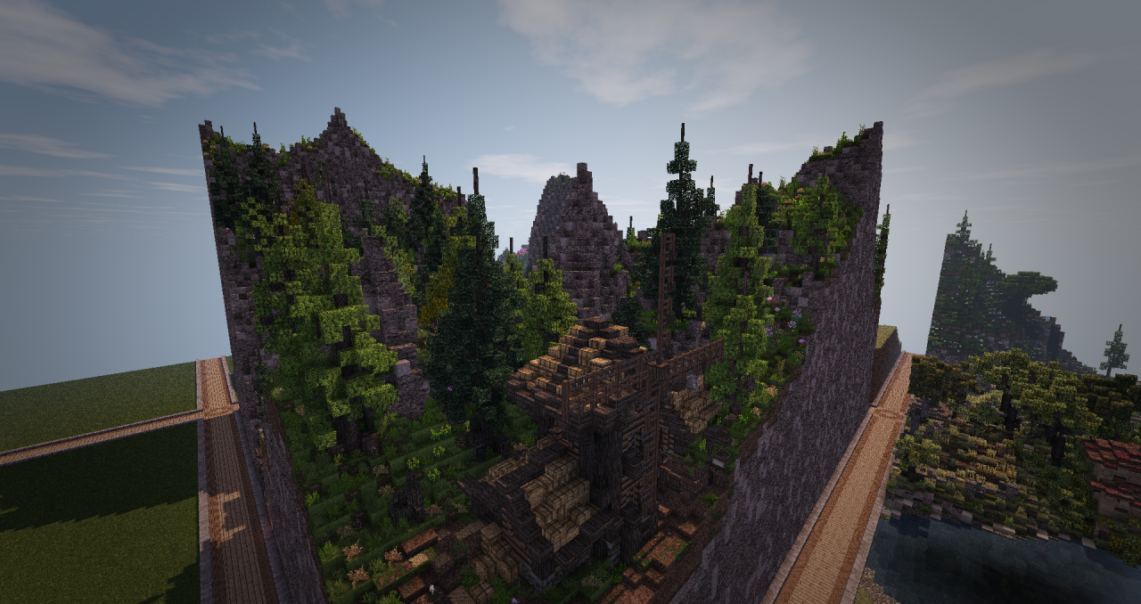 Some older builds Minecraft Map