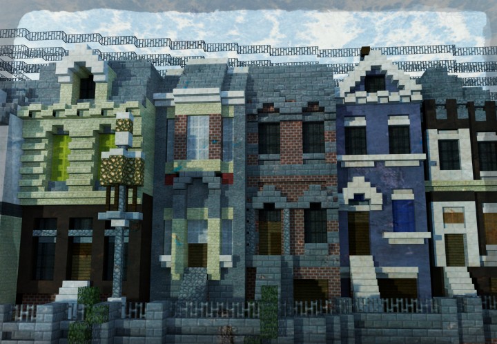 Carville: Industrial city 1900-1930. v 2.0 (Download!) Minecraft Map