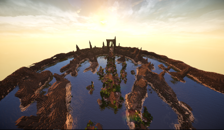 Circle towers Minecraft Map