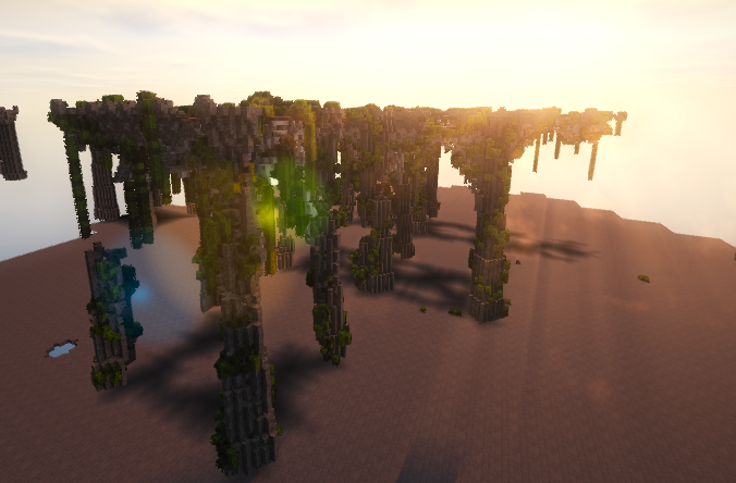 Circle towers Minecraft Map