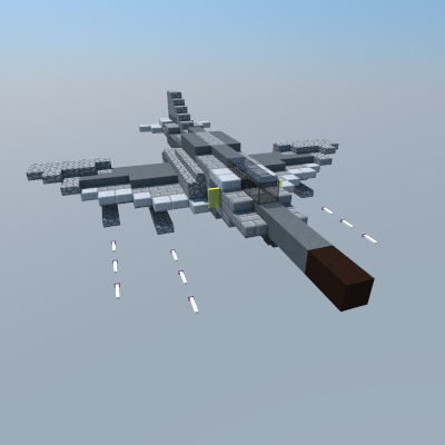 McDonnell Douglas F-4 Phantom II Minecraft Map