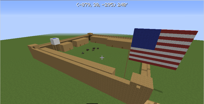 Old West Fort Minecraft Map