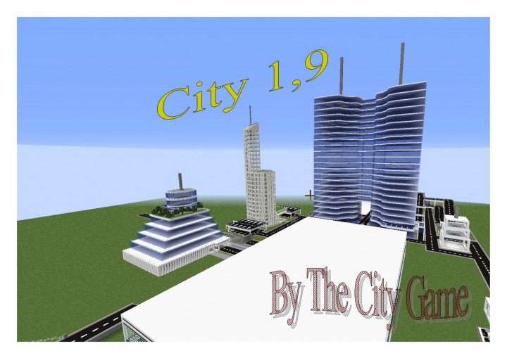 City modern (Ville moderne) (1.11) Minecraft Map