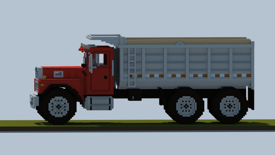 Minecraft Giant Ford LTL9000 Dump Truck Minecraft Map