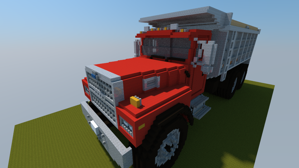 Minecraft Giant Ford LTL9000 Dump Truck Minecraft Map