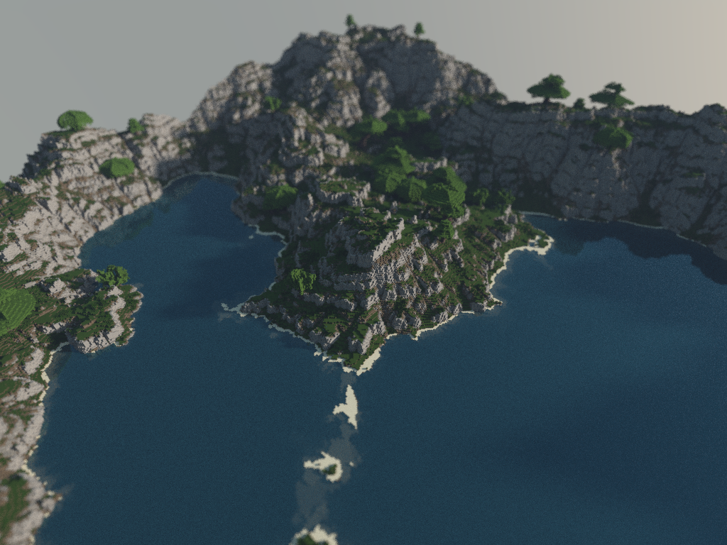 Magic lake Minecraft Map