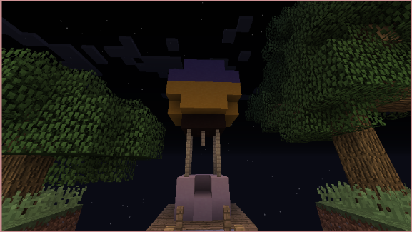 Floating Mini-Mansion Minecraft Map