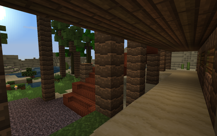 Polynesian House Minecraft Map