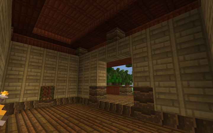 Polynesian House Minecraft Map