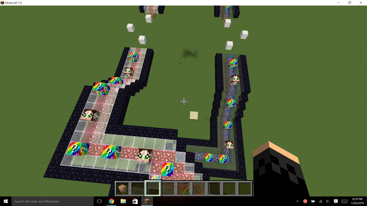 PopularMMOS Epic Lucky Block Race Minecraft Map