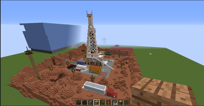 Petrobras IV Oil Rig (Arena) Minecraft Map