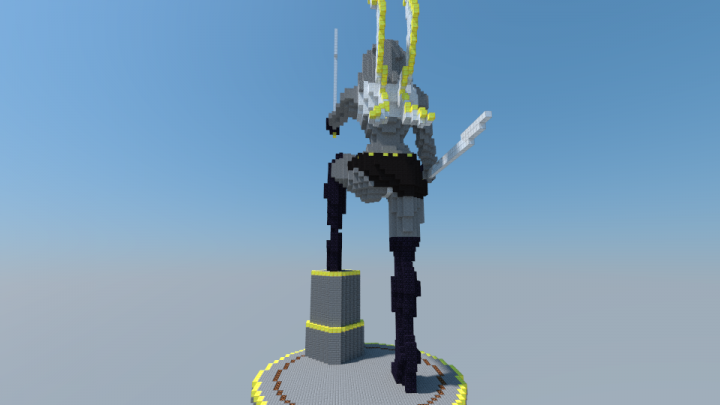 Seraphim Monument 3D Art Minecraft Map