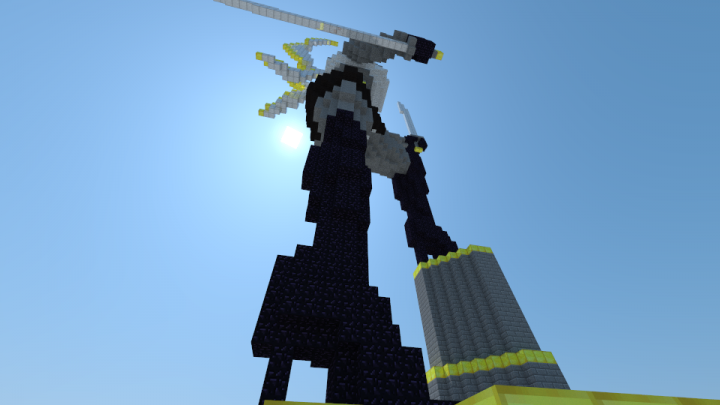 Seraphim Monument 3D Art Minecraft Map