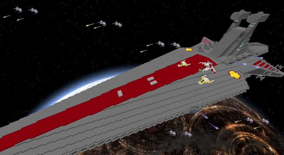Star Wars"Venator-class Star Destroyer" in Minecraft + Download ...
