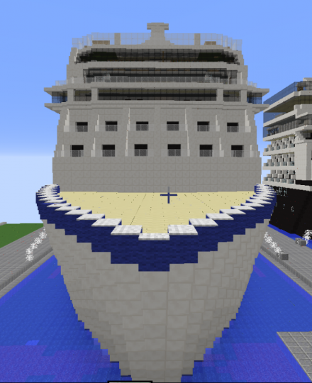 Viking Sea Cruise Ship Minecraft Map