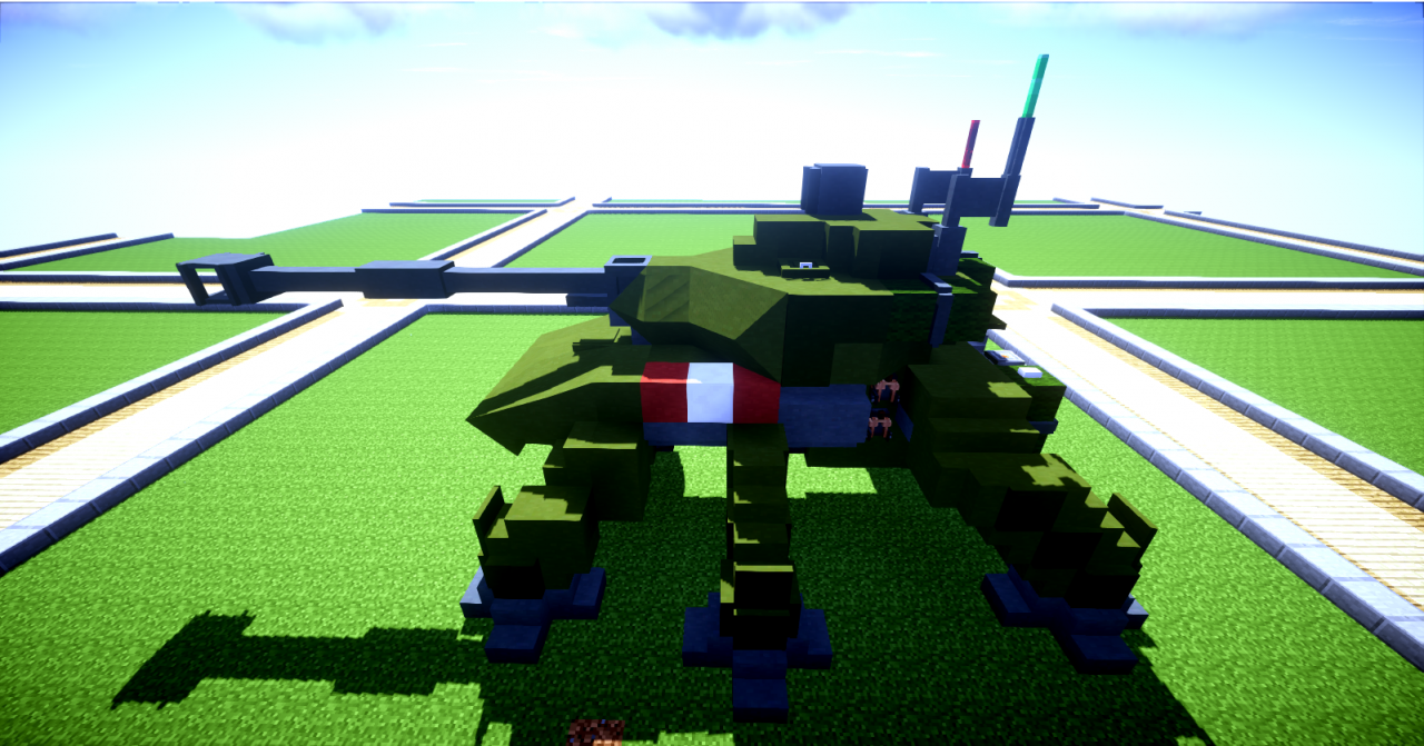 KV-23/M"sickle”Walking tank Minecraft Map