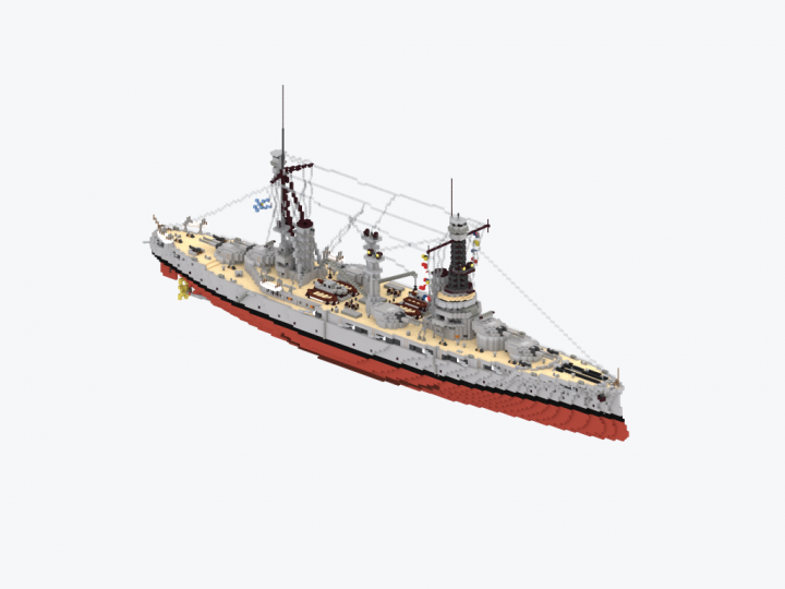 Rivadavia-class battleship Minecraft Map