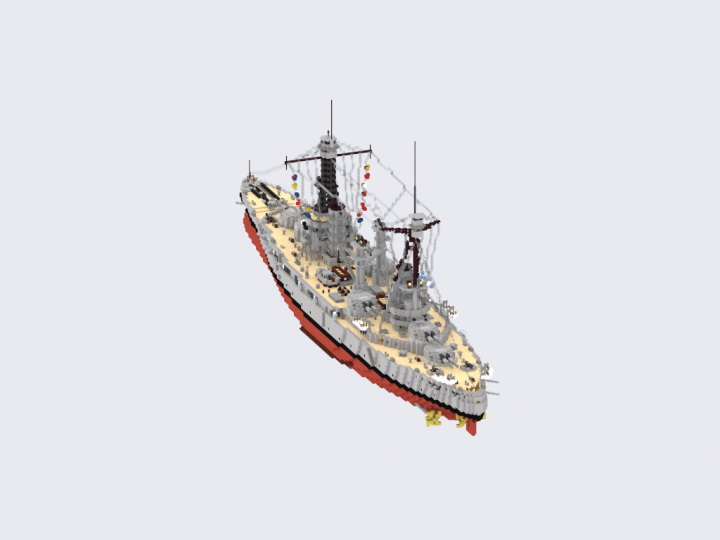Rivadavia-class battleship Minecraft Map