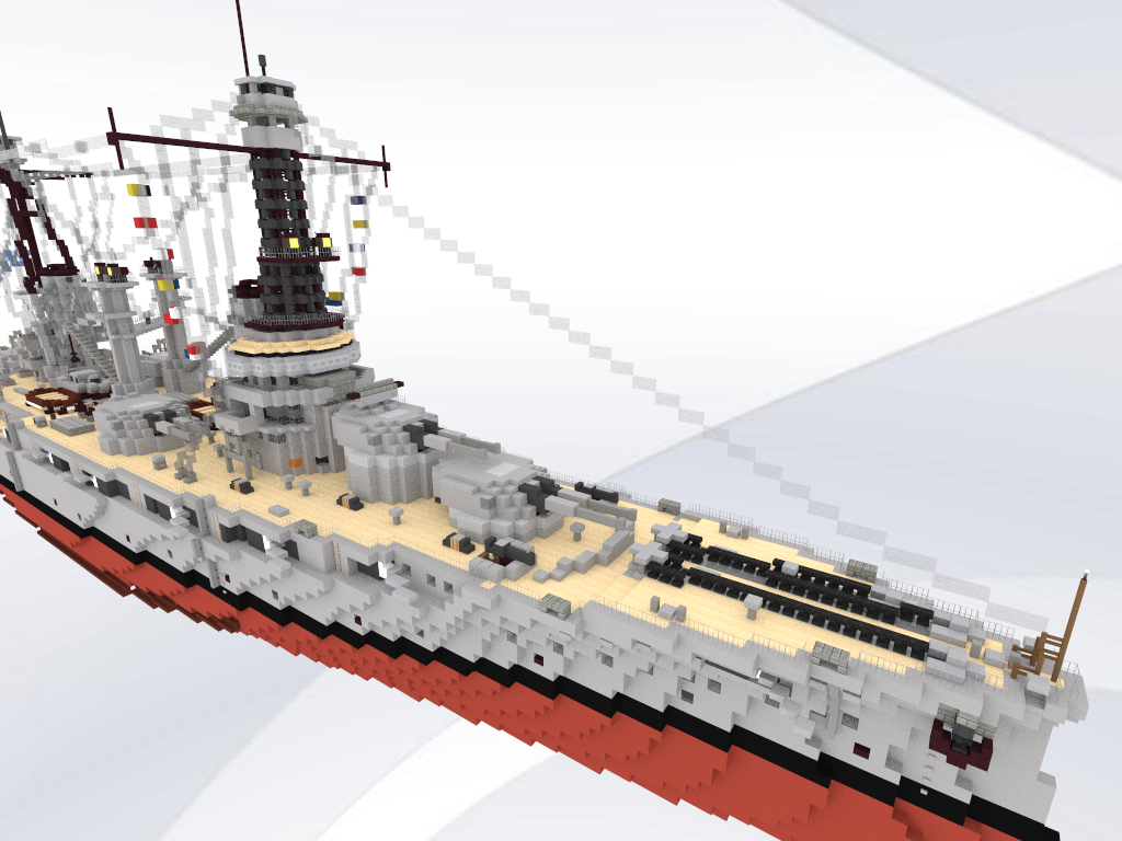 Rivadavia-class battleship Minecraft Map