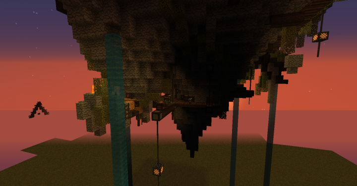 Small Floating Island Minecraft Map