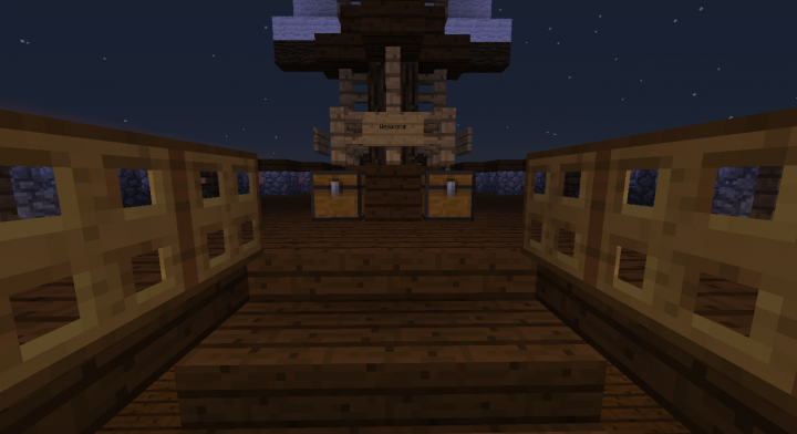 Pirate Ship Battle w/ cannons Minecraft Map