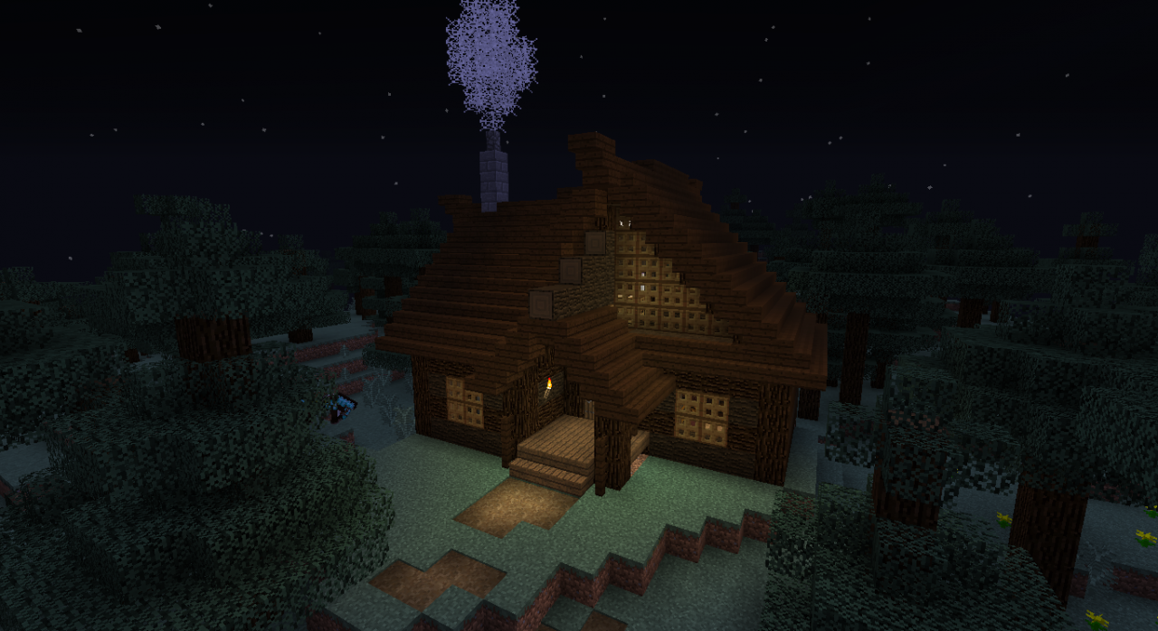 Survival Cabin House Minecraft Map