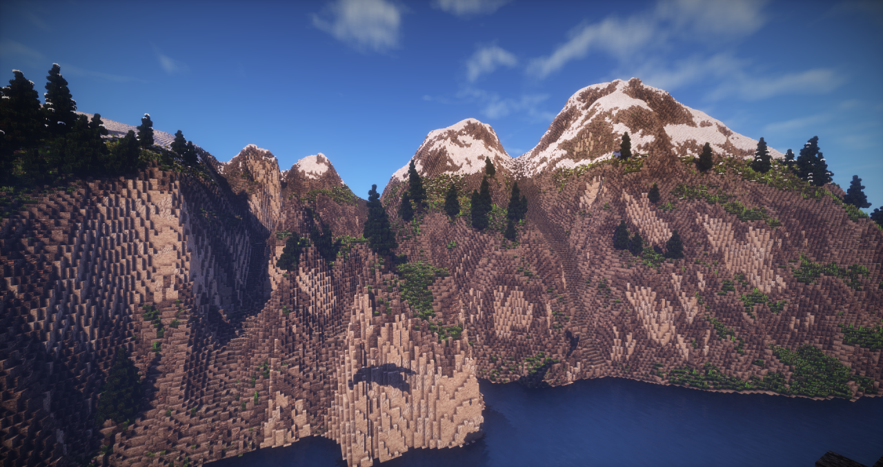 #WeAreConquest - Norwegian Fjord 1K Custom Terrain[+Download] Minecraft Map