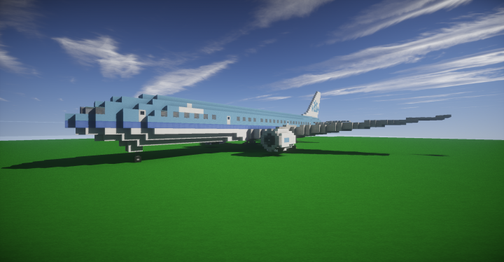 Boeing 777-300er Minecraft Map