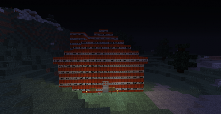 TNT House Minecraft Map