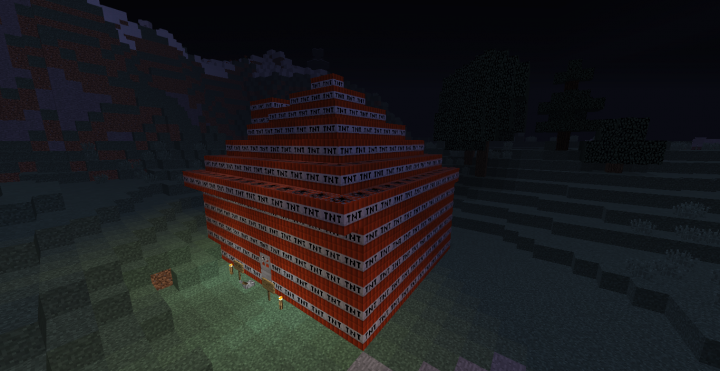 TNT House Minecraft Map