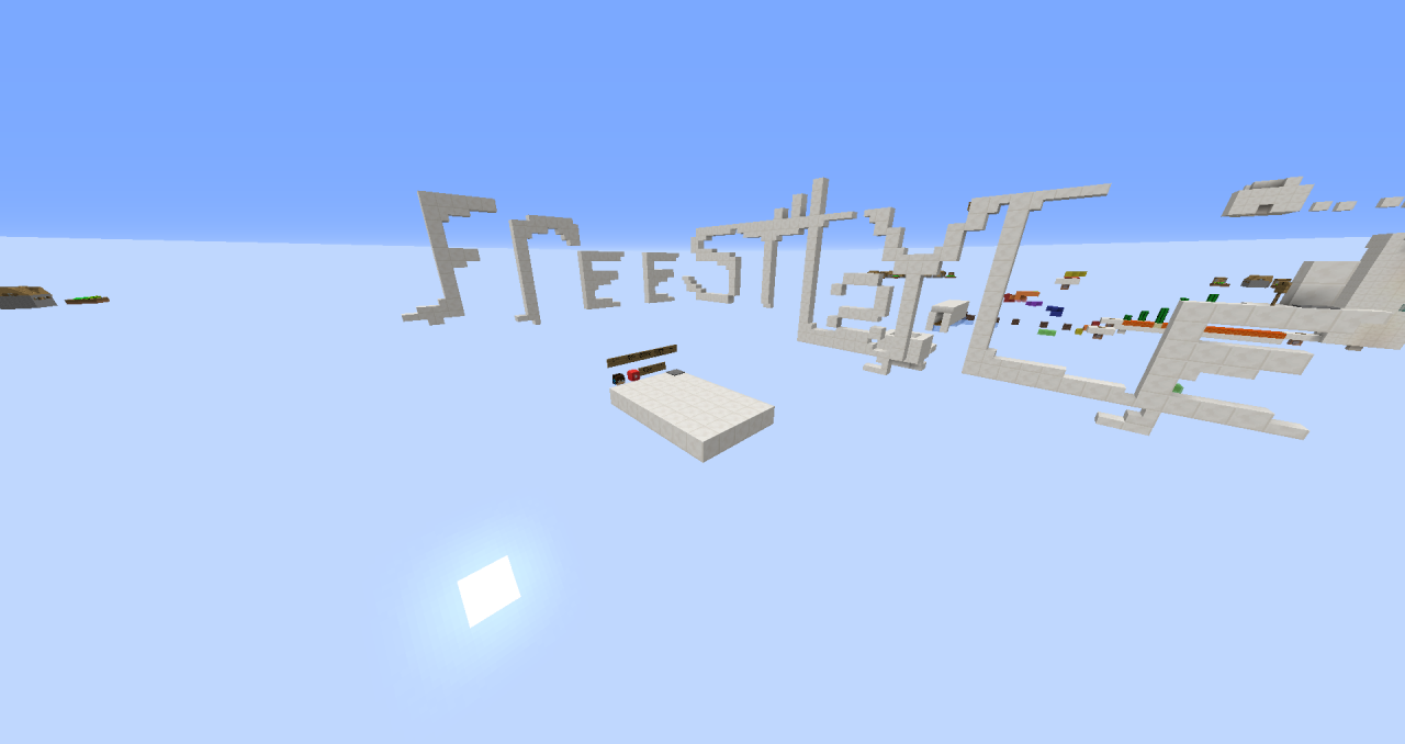 FreeStyle parkour 2 Minecraft Map