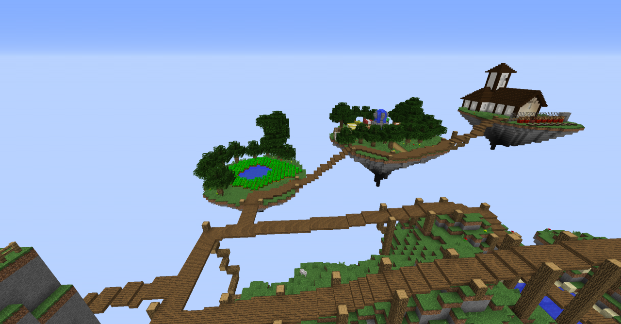 "The Floating Isles" Minecraft Sustainable City Project Contest ...