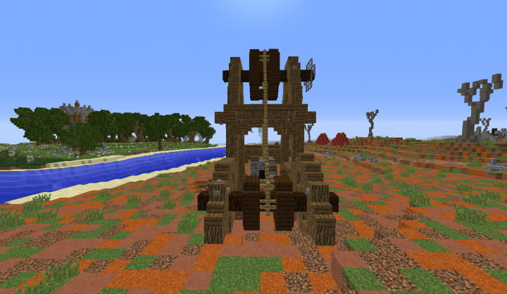Steampunk Mining Crane Minecraft Map