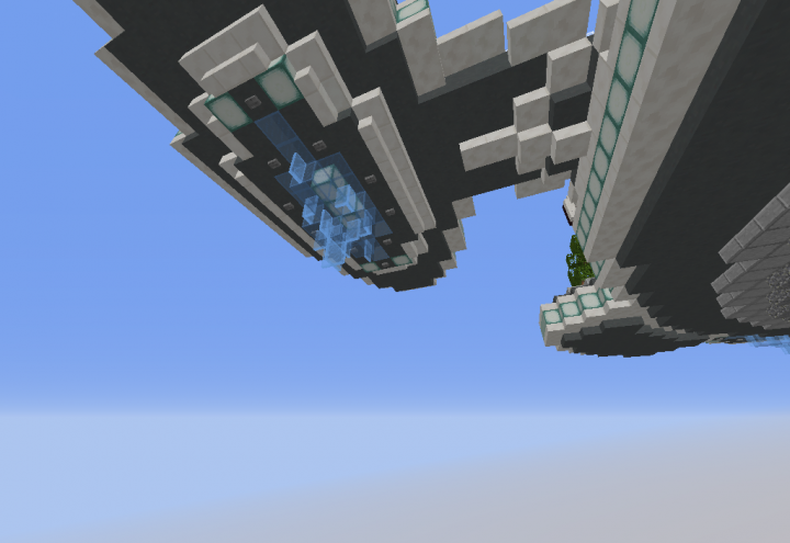 Futuristic Hub Minecraft Map