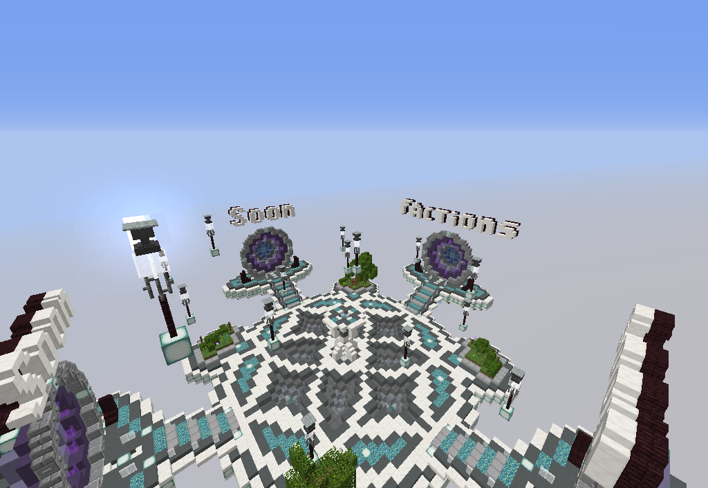 Futuristic Hub Minecraft Map