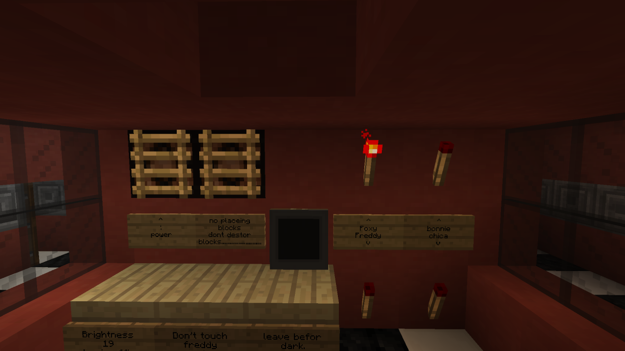 FNaF mini game Minecraft Map