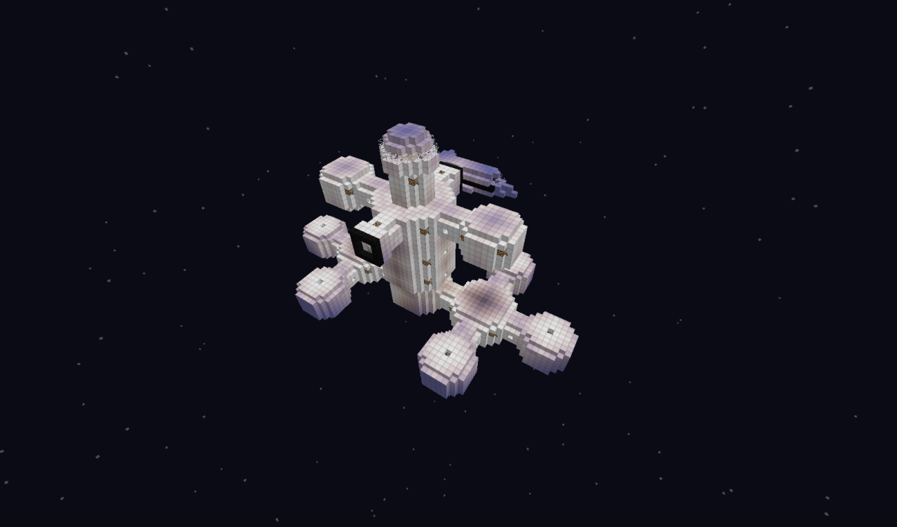 Space station Minecraft Map