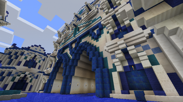 [ElysiumFire application] The Magic Blue Castle Minecraft Map